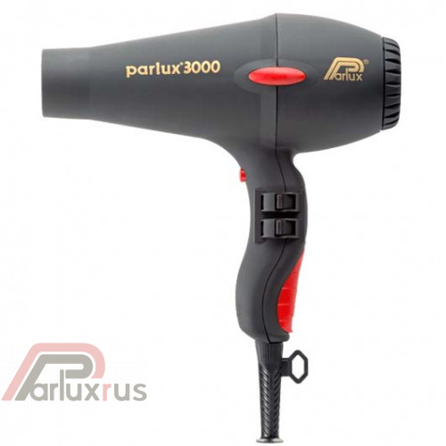 Профессиональный фен Parlux 3000 Soft Touch 0901-3000 black Фирменный ...
